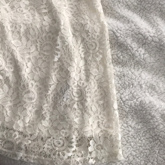 Mossimo Supply Co. | Dresses | Cream Colored Lace Dress | Poshmark